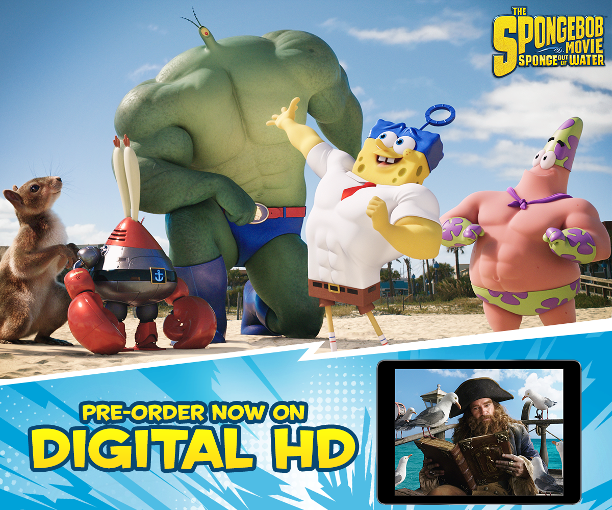 Spongebob Squarepants Super Heroes The SpongeBob Movie: Sponge Out Of