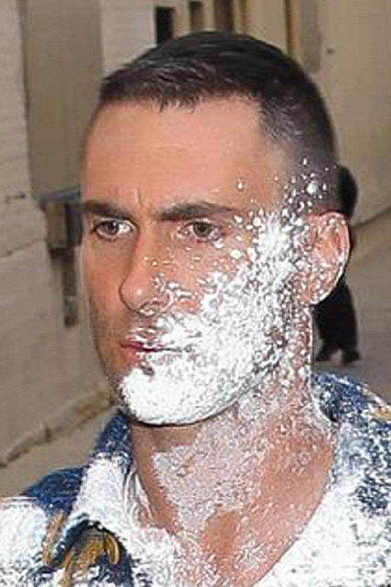 Powdered Sugar On Face