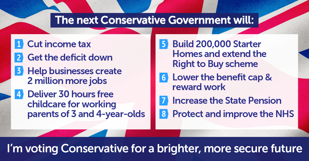Here's what the next Conservative Government will do. RETWEET to let ...