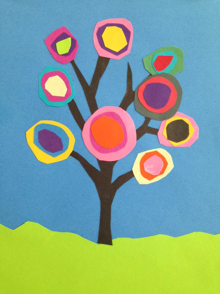 Wassily Kandinsky Trees