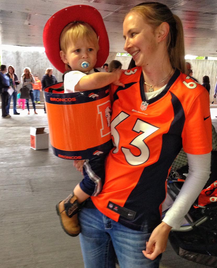 Broncos Barrel Man