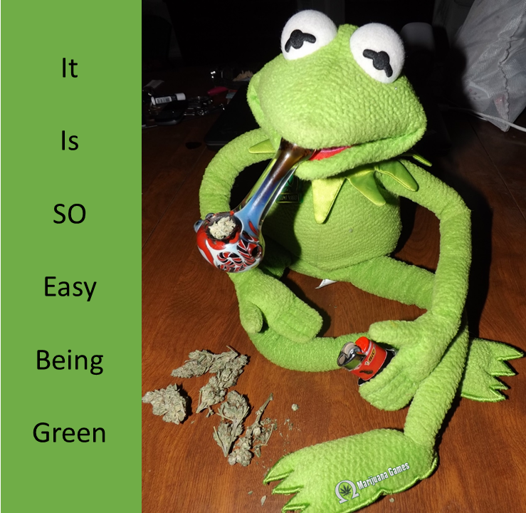 Kermit The Frog Smoking Weed Meme