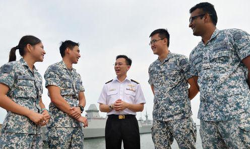 Royal Malaysian Navy’s newest working uniform. Now with a dark grey ...