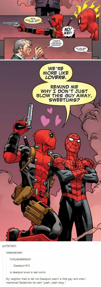 Total 57 Imagen Spiderman Y Deadpool Comic Gay Abzlocalmx