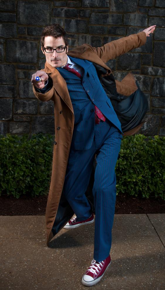 10th Doctor Costume Blue Suit