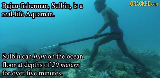 A Real-Life Aquaman! 18 Mutant Superpowers You Won't Believe Real ...
