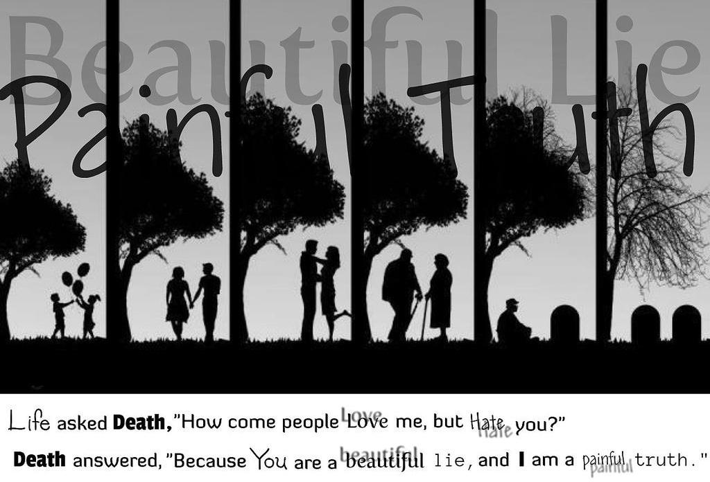 Life Asked Death Quote