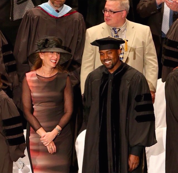 Kanye West Graduation Cap And Gown
