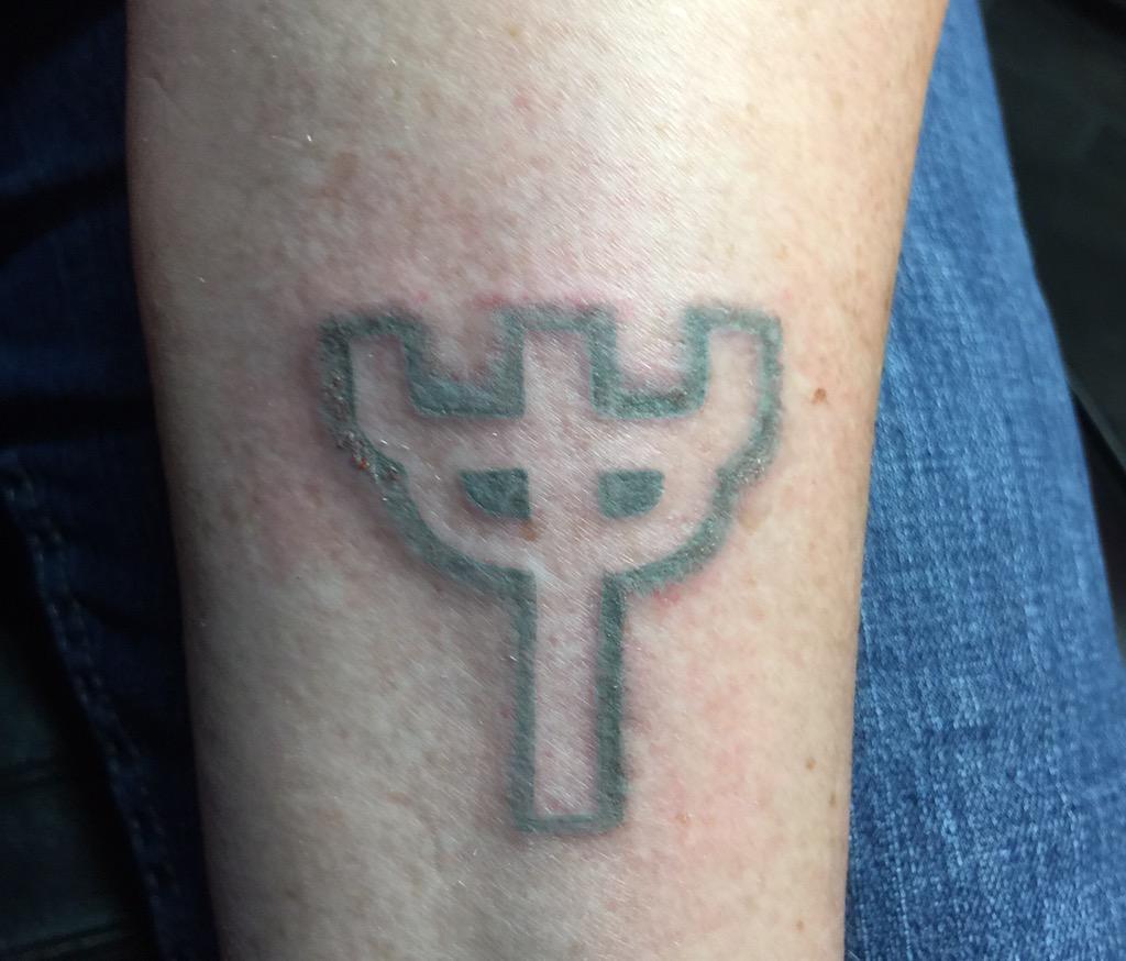 Judas Priest Cross Tattoo