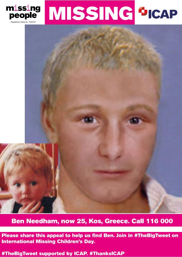 Ben was 1 when he went missing from Greece in 1991 TheBigTweet hamogelo ...