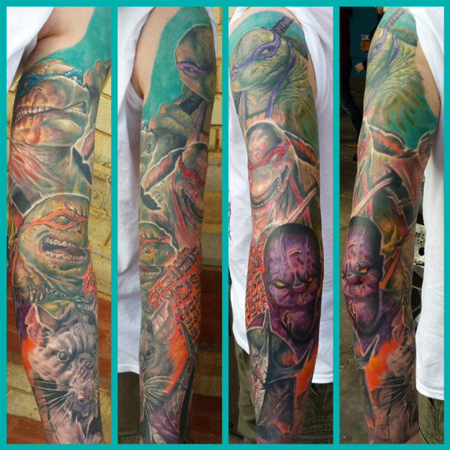 Ninja Tattoo Sleeve
