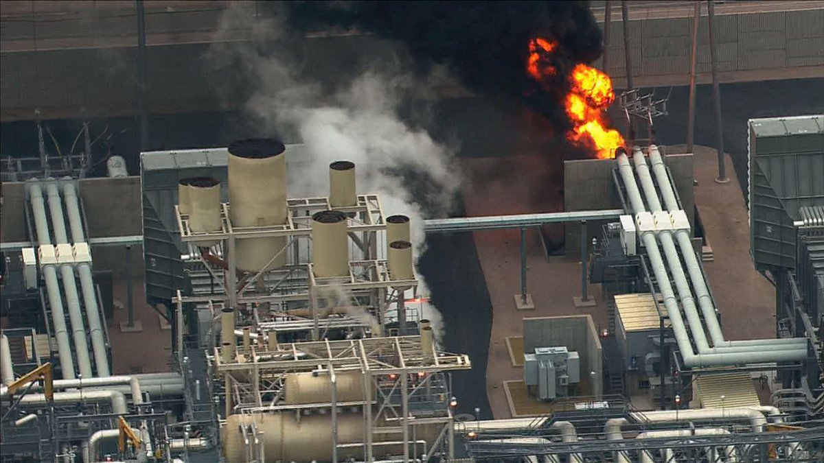 BREAKING Transformer fire: SRP plant Val vista and Warner Gilbert | 12 ...
