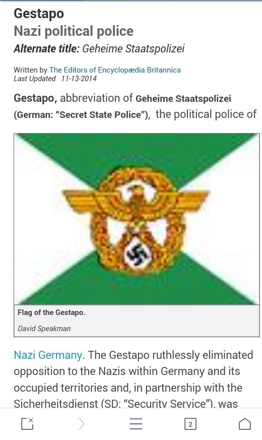 Gestapo Symbol