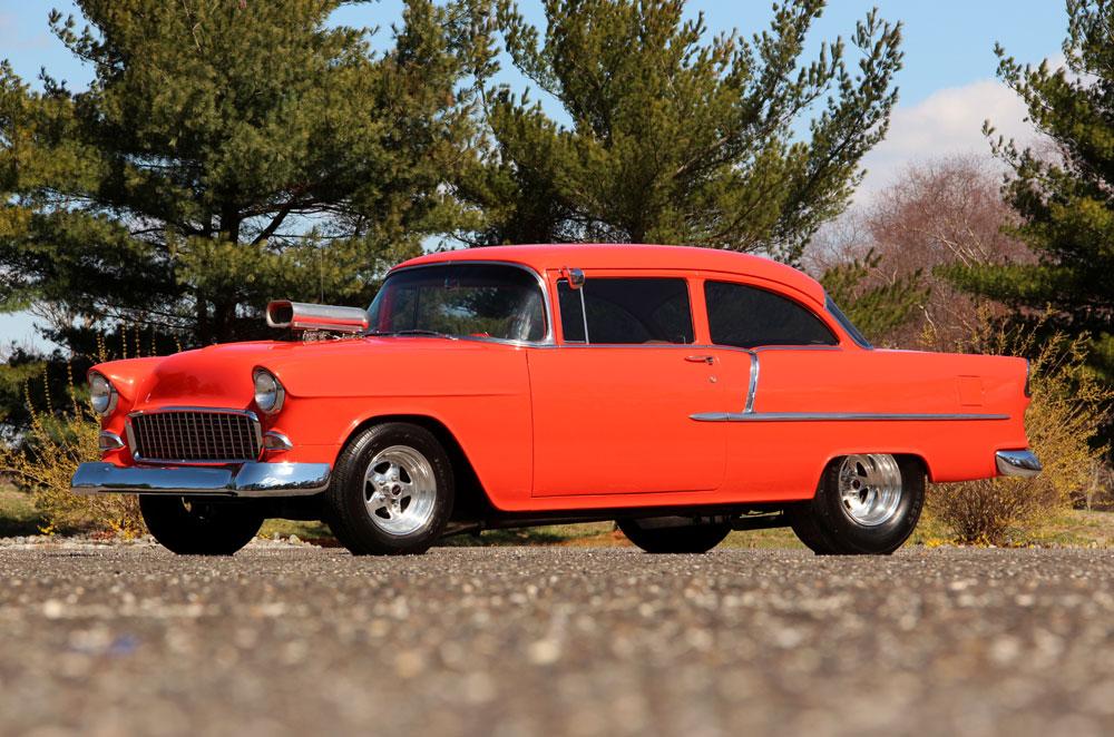55 Chevy Pro Street Randy Wagoner's Dream Takes Shape As This 1955