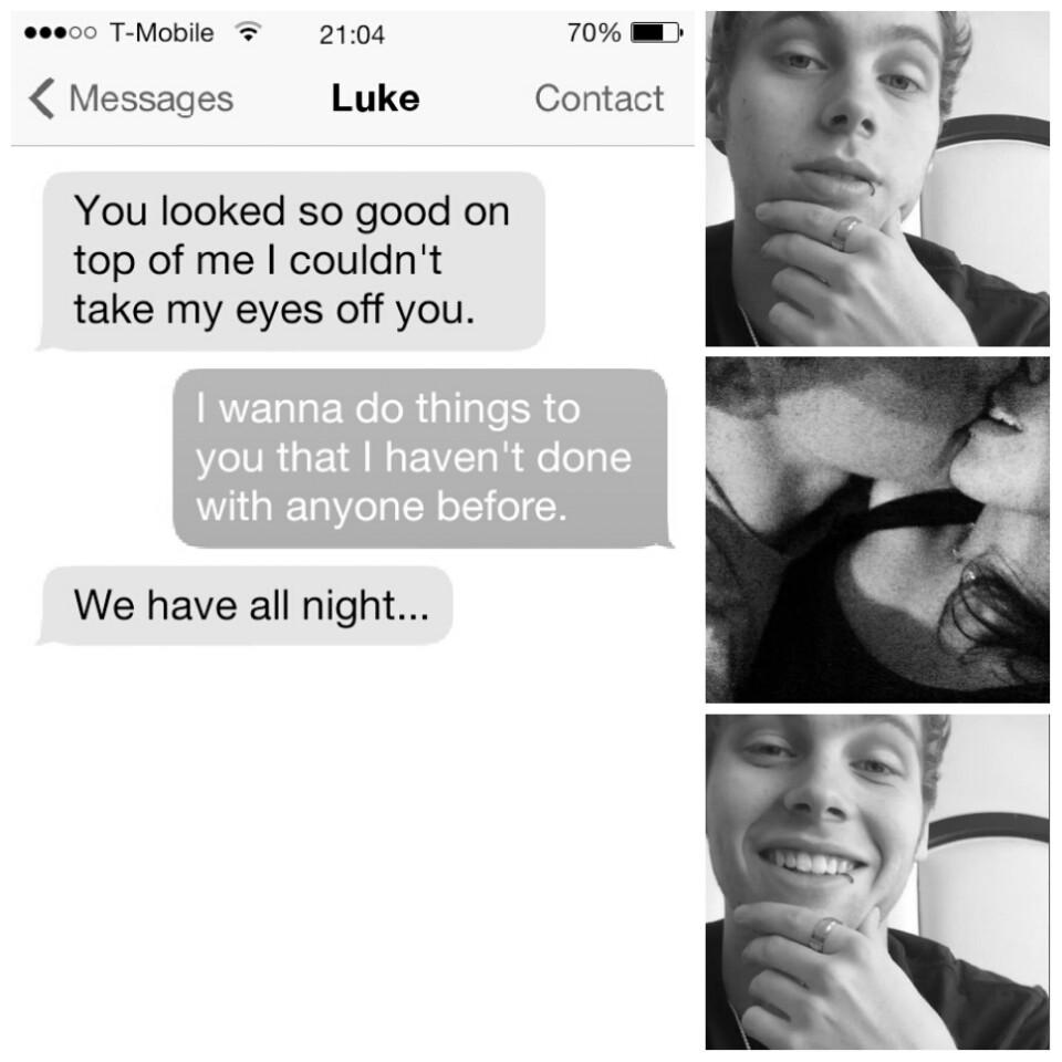 Luke Hemmings Text Message