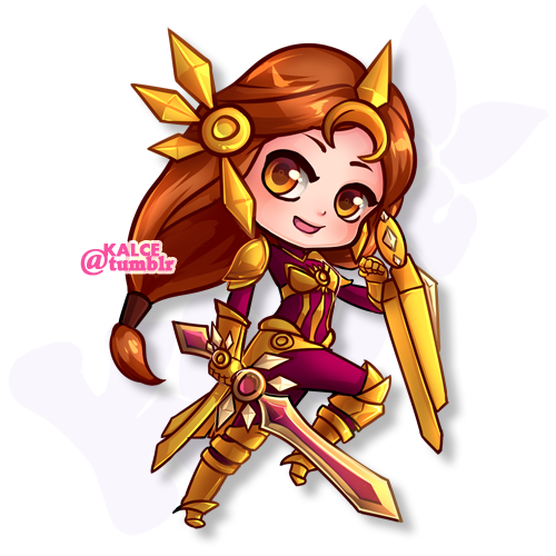 Leona League Of Legends Chibi