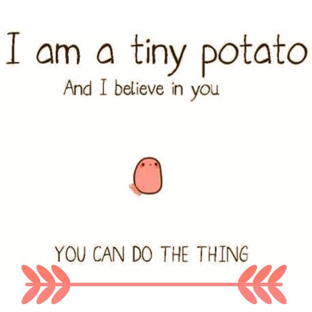 I love everything about this tiny potato meme. | Ron Pope | Scoopnest