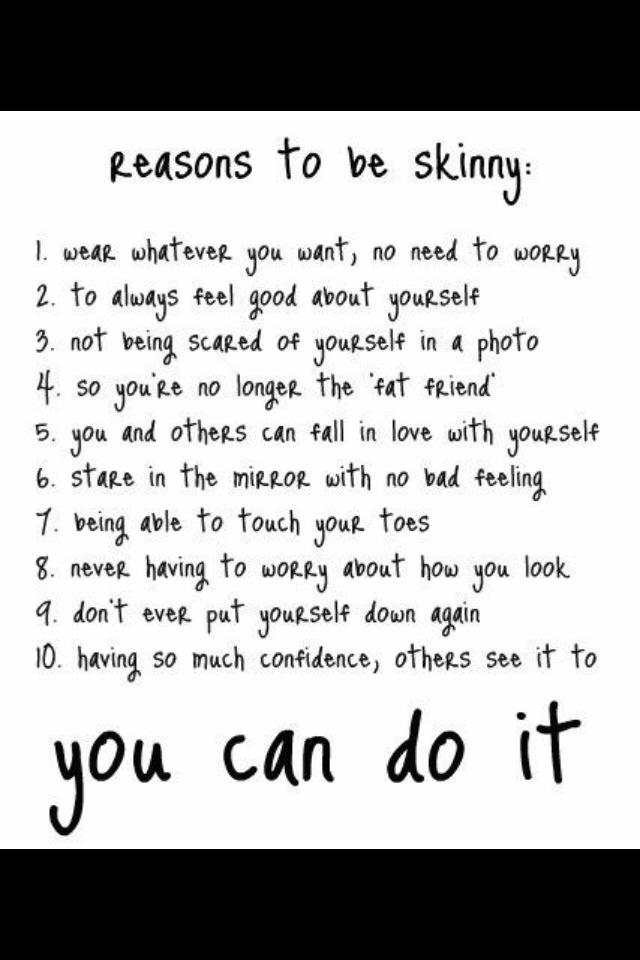 Being Skinny Quotes