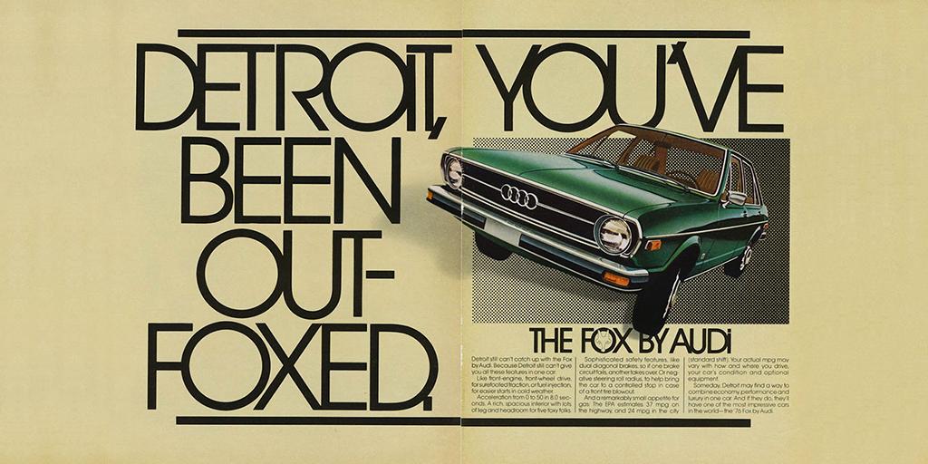 Old Audi ad font? : r/identifythisfont