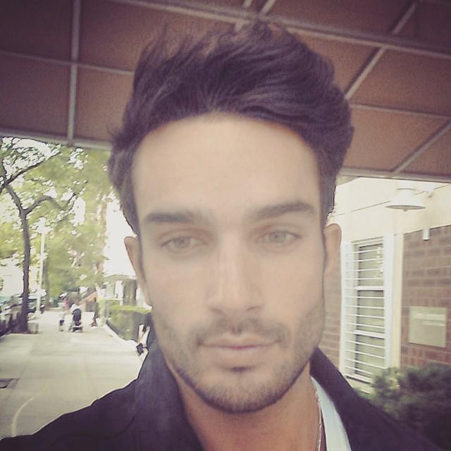 Handsome Man Face Selfie