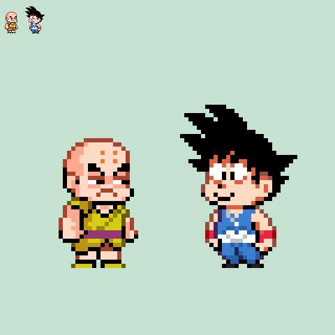 [OC] Dragon Ball Fan Sprites : r/PixelArt