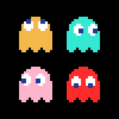Pacman Ghosts Pinky