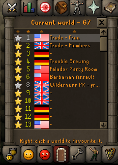 What the World Switcher will look like : r/2007scape