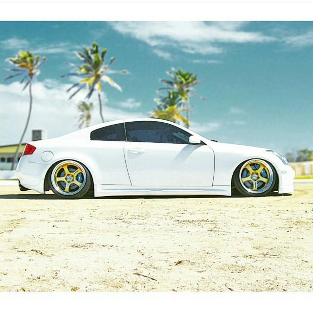 Stanced Nissan Altima Coupe