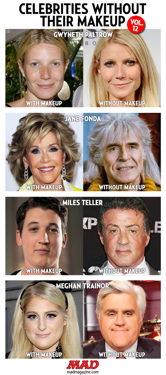 Mad Magazine Celebrities Without Makeup | Makeupview.co