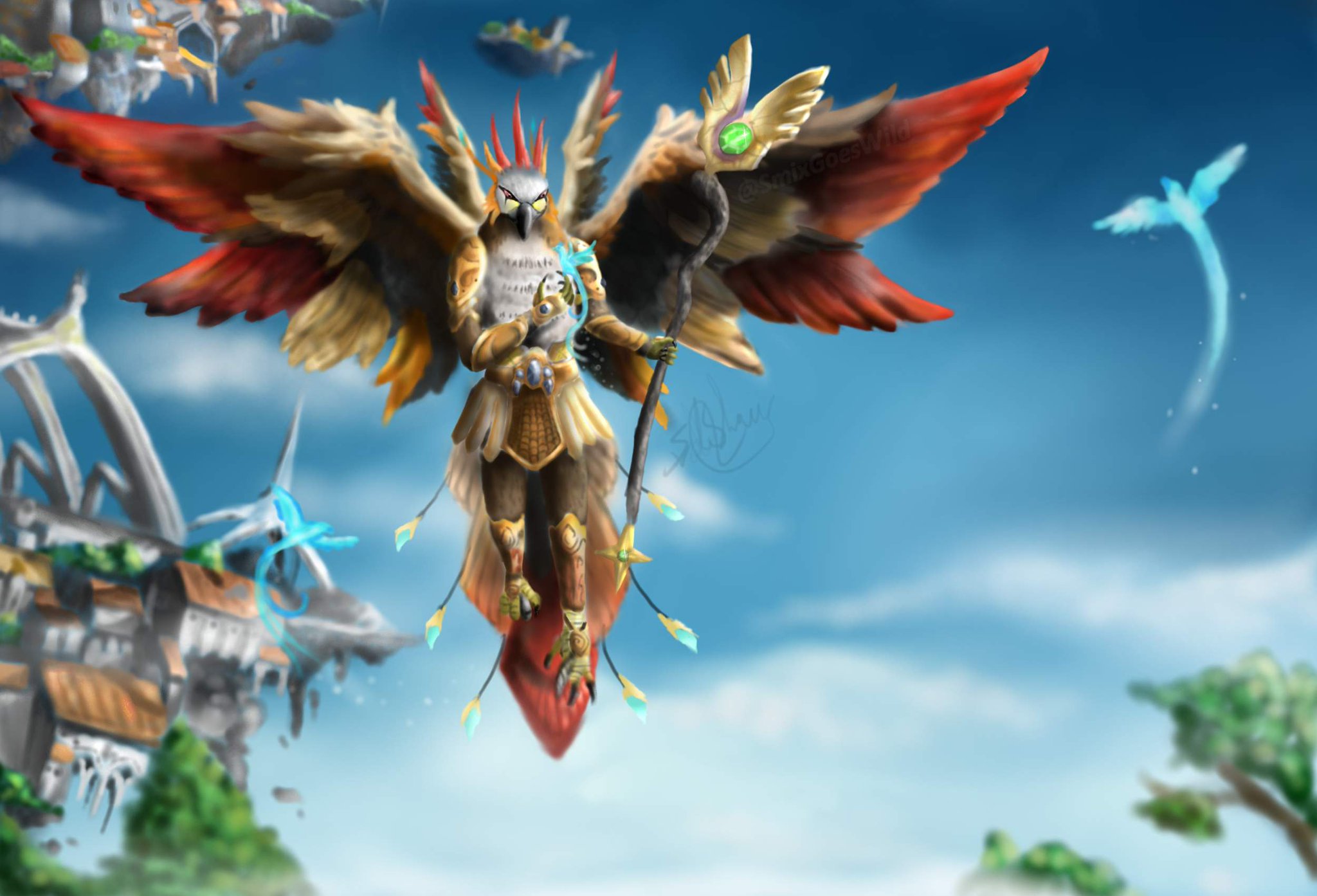 Runescape Armadyl Concept Art