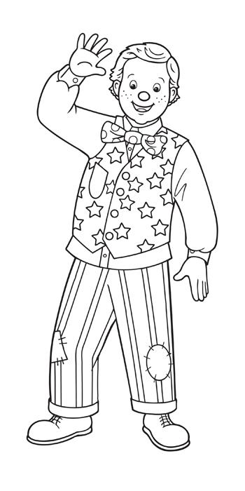 Mr Tumble - Free Colouring Pages