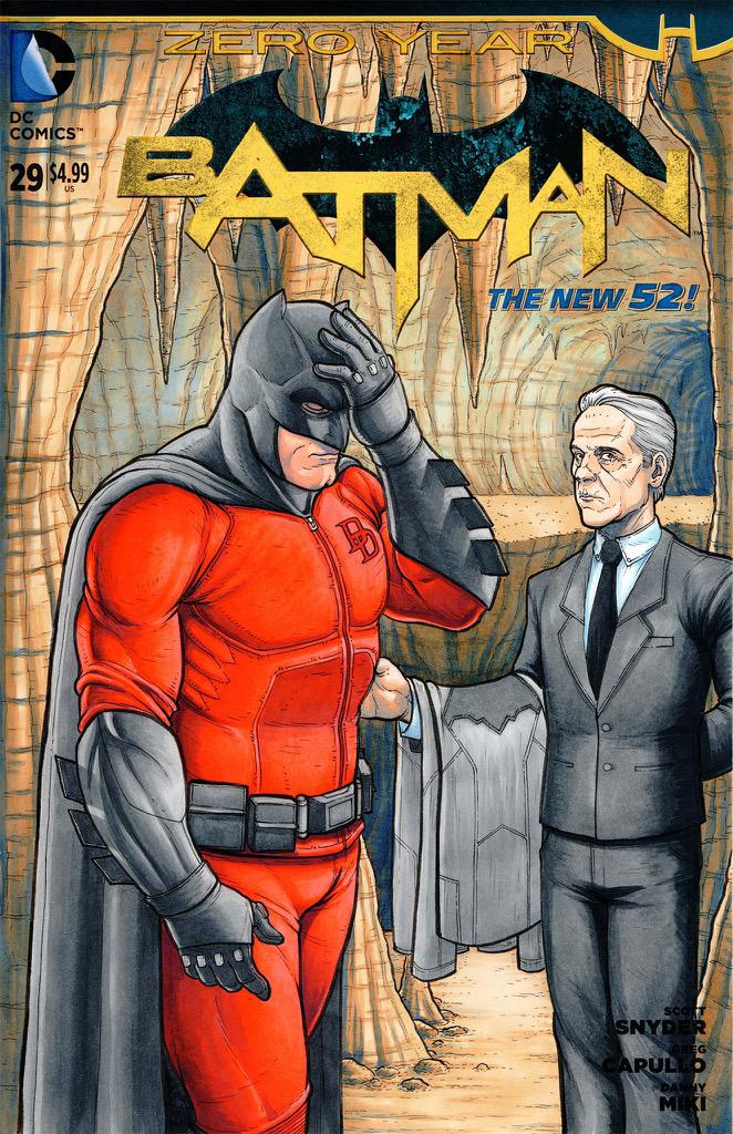Batman Comic New 52 Drawing