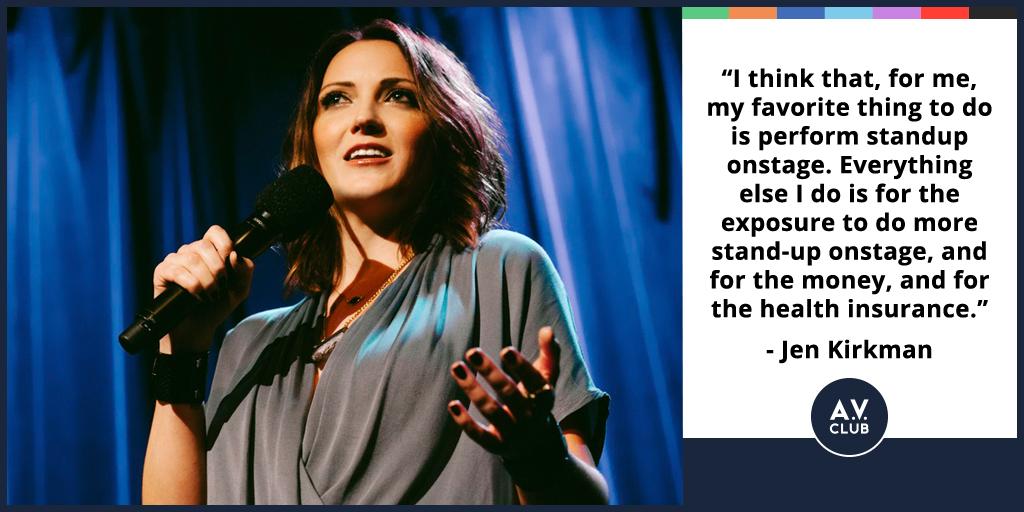 Jen Kirkman Leather Pants