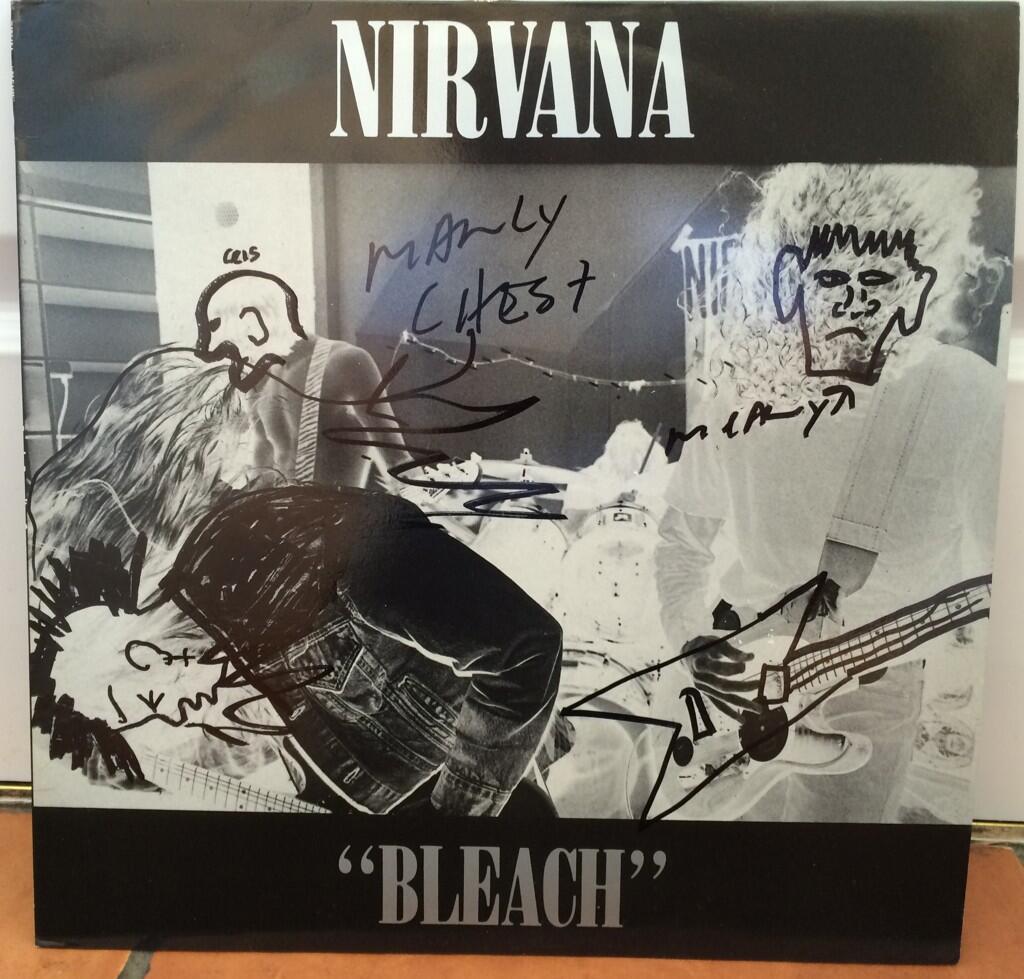 Nirvana Bleach Album Art