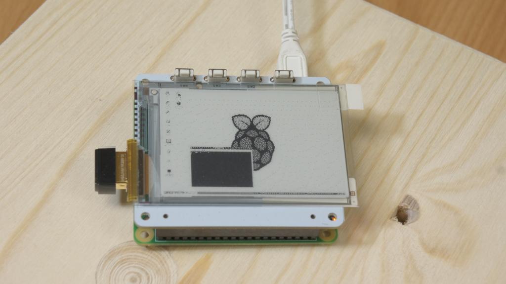 Raspbian desktop on epaper / eink display - PaPiRus and Model A+ : r ...