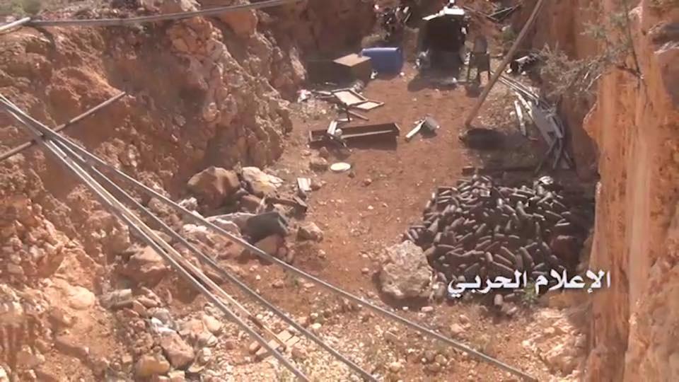 PHOTOS: #Hezbollah destroys Al-Nusra IED/Mortar shop in the #Qalamoun ...