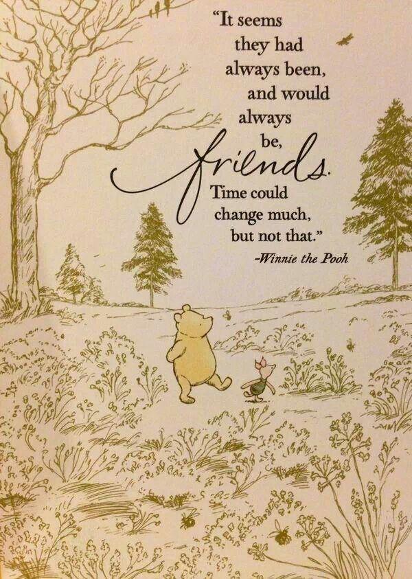Winnie The Pooh And Piglet Quotes About Friendship