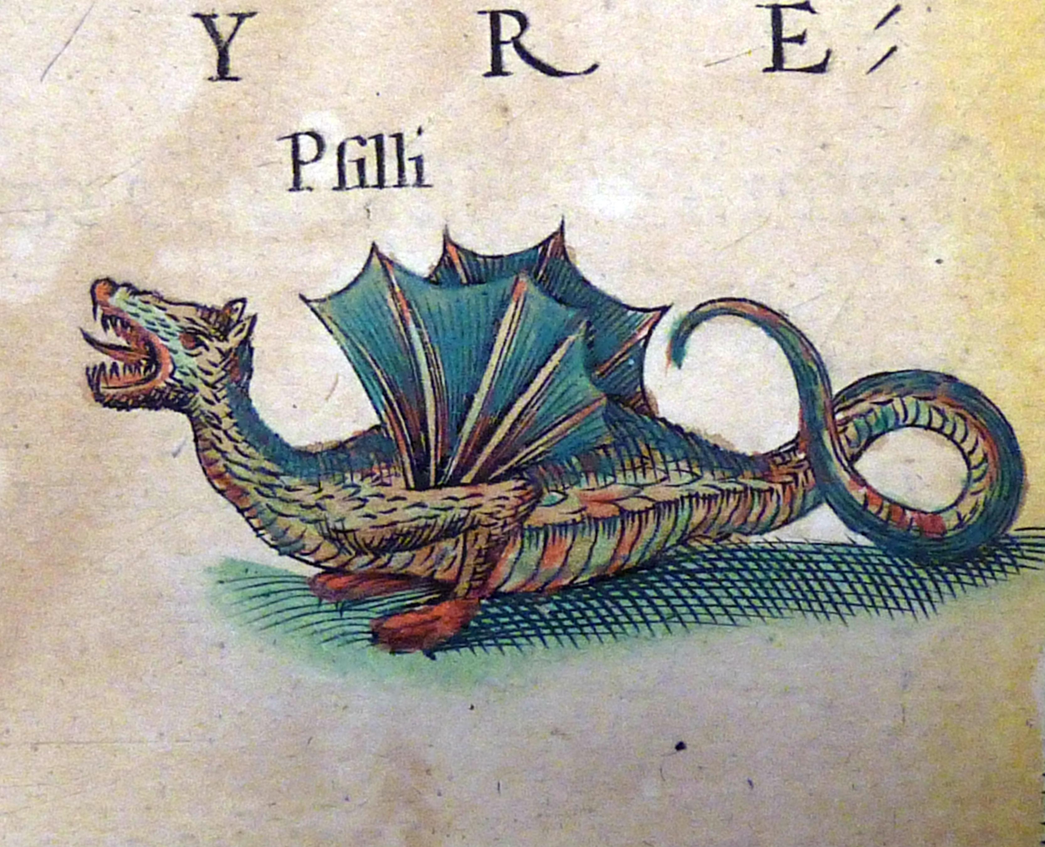 Here Be Monsters Map