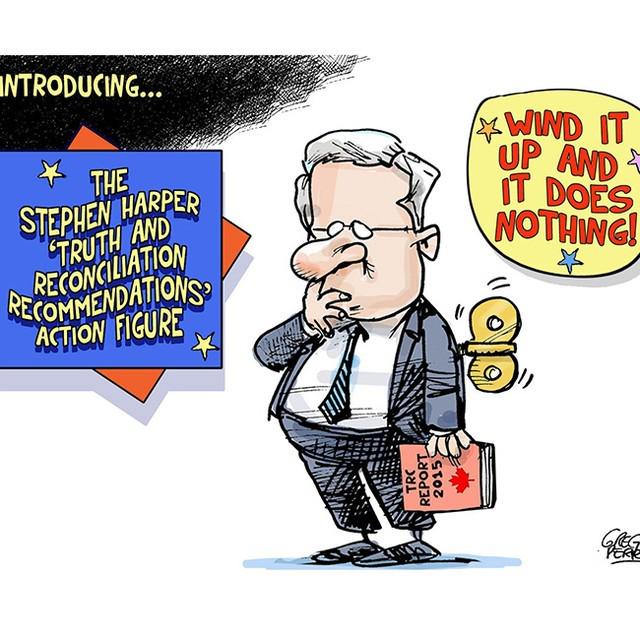 Stephen Harper is the Truth and Reconciliation doll: Today's editorial ...