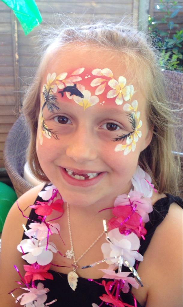 Polynesian Face Paint