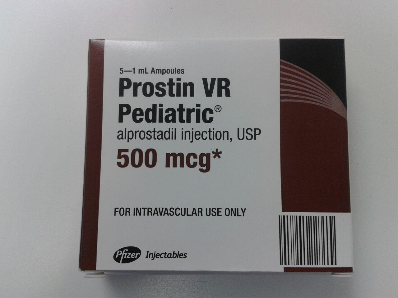 Prostin VR Pediatric® Alprostadil Injection, USP, 52% OFF