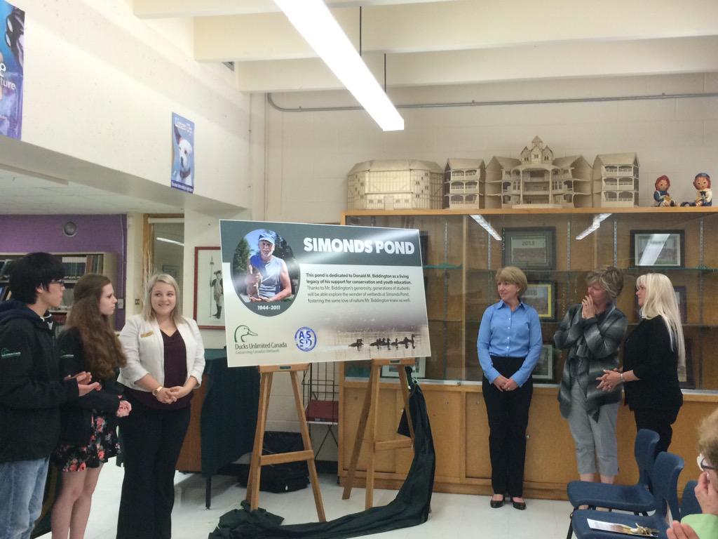 Simonds High School | DUC Atlantic Wetland Centres of Excellence