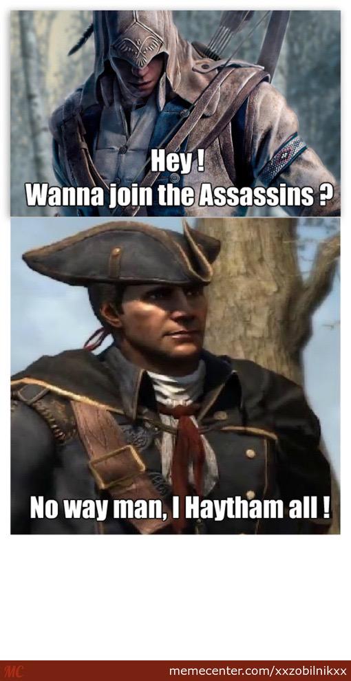 Haytham Kenway Meme