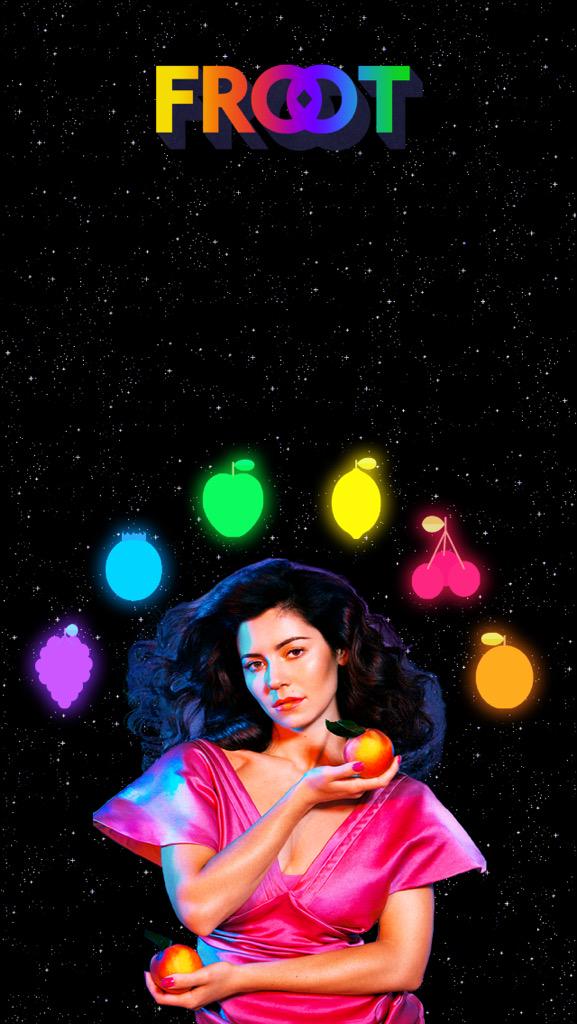 Marina And The Diamonds Froot Wallpaper