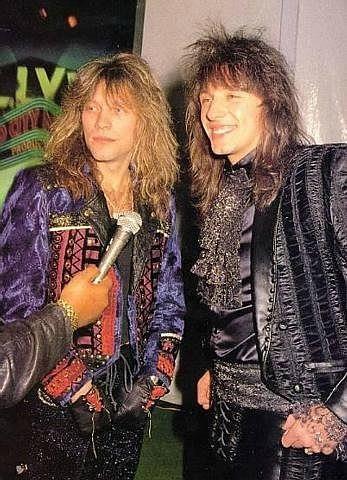 Richie Sambora And Jon Bon Jovi 80s