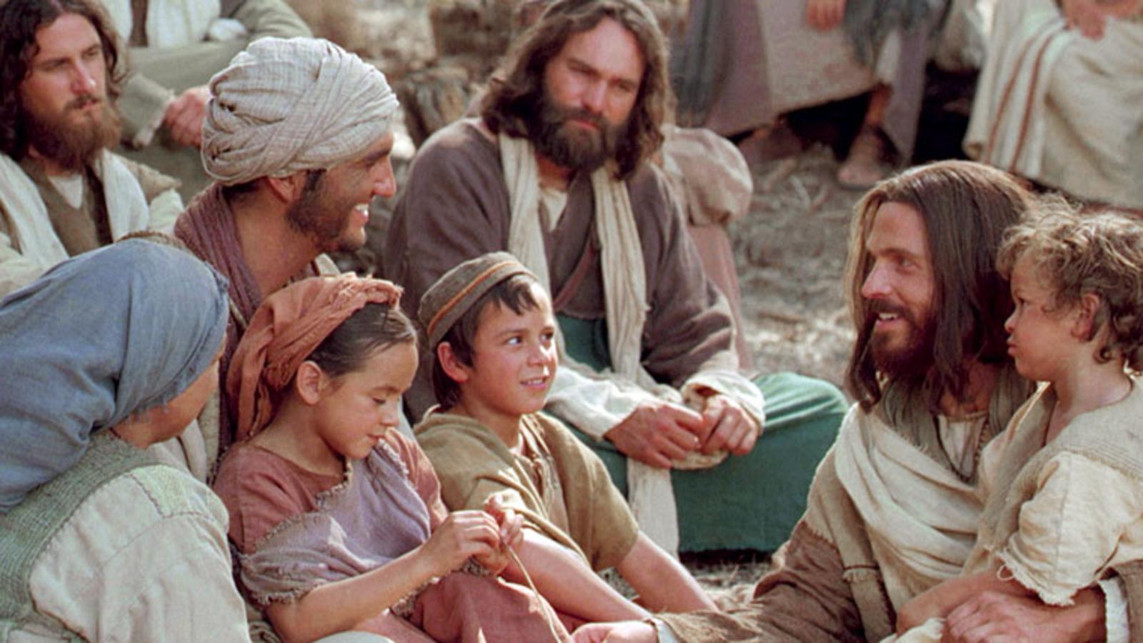 Jesus Christ With Children Lds