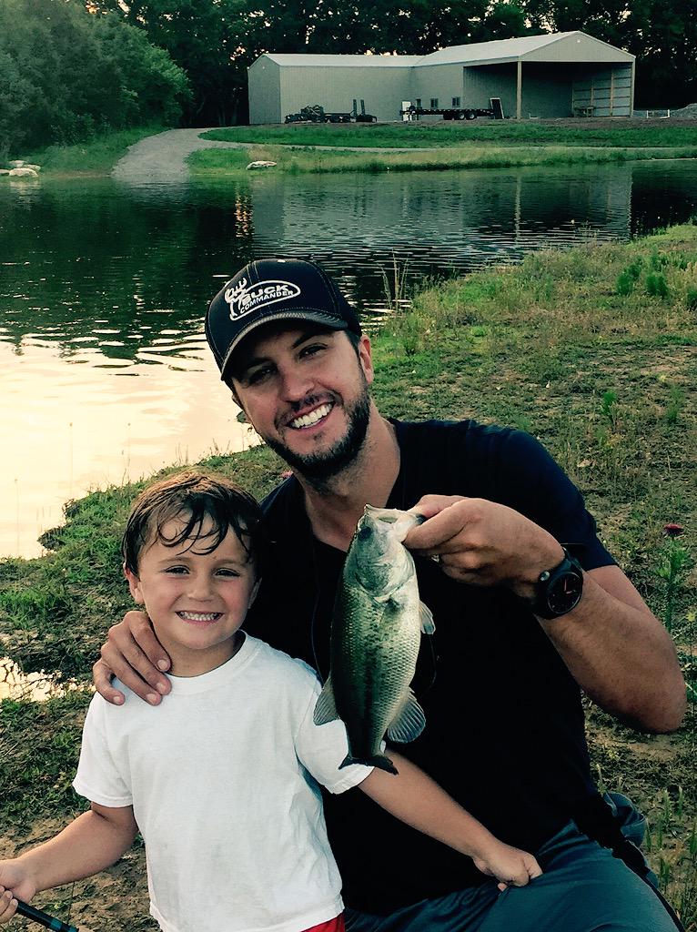 Luke Bryan Fishing