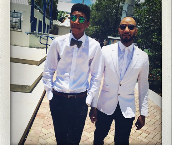 Swizz Beatz celebrates his son Prince Nasir Dean's graduation | Scoopnest