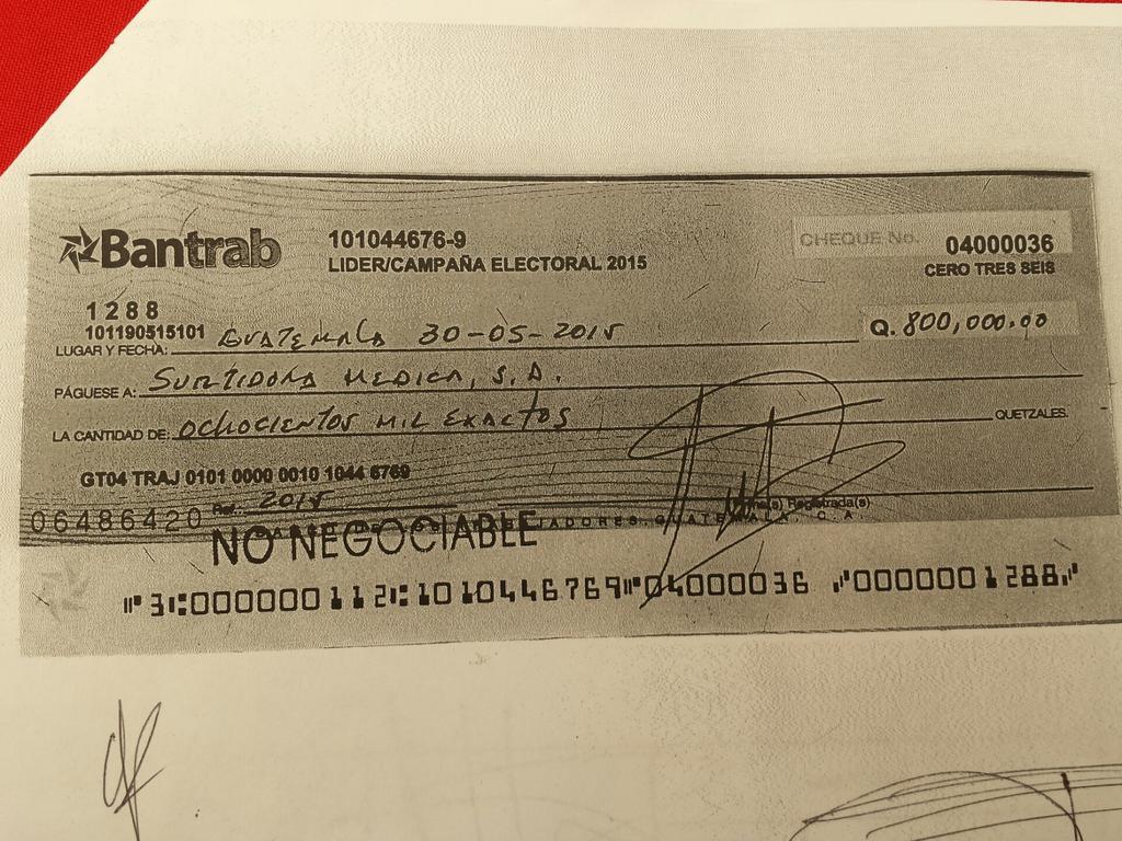 Ejemplo De Cheque De Caja