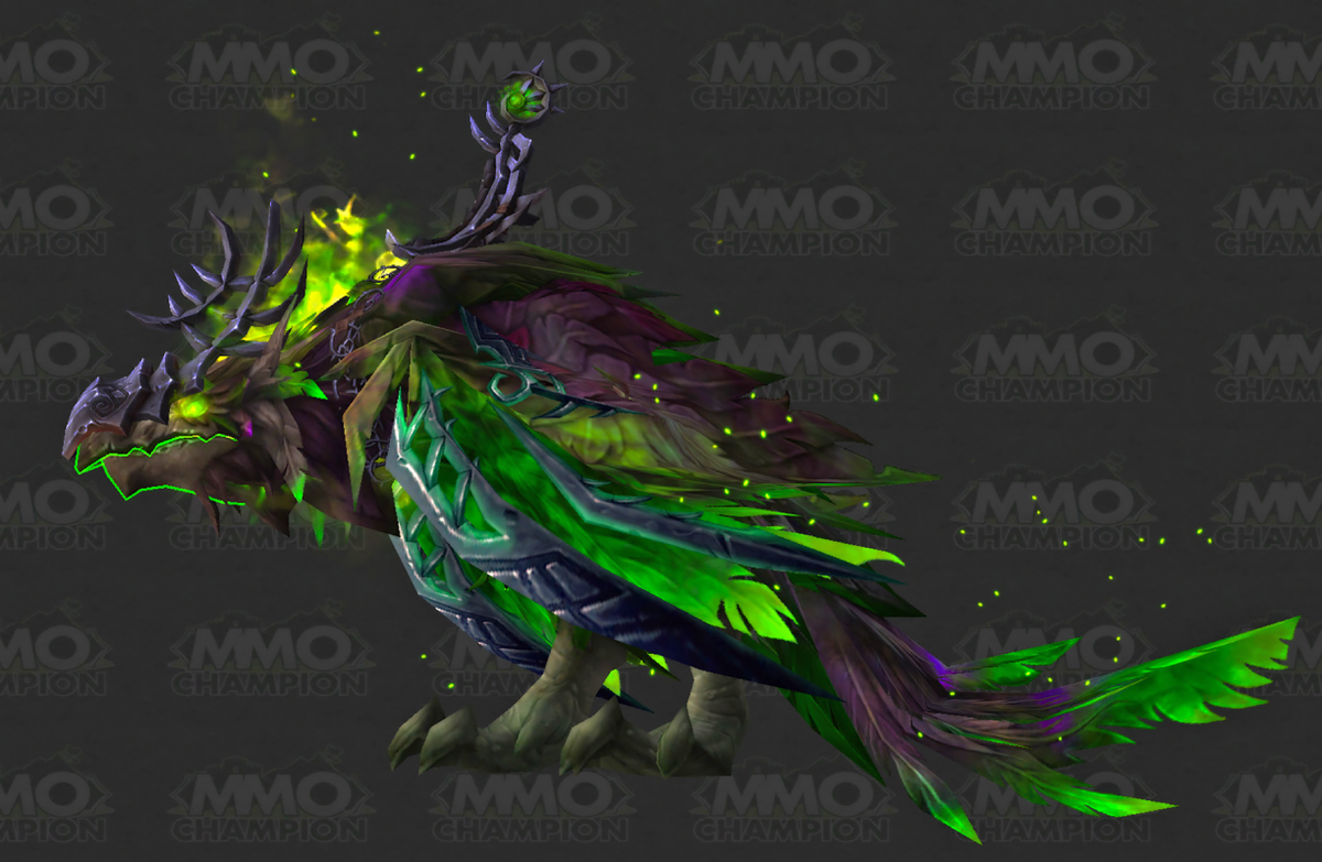 Easily my most fitting mount for the new Demon Hunter class :) : r/wow